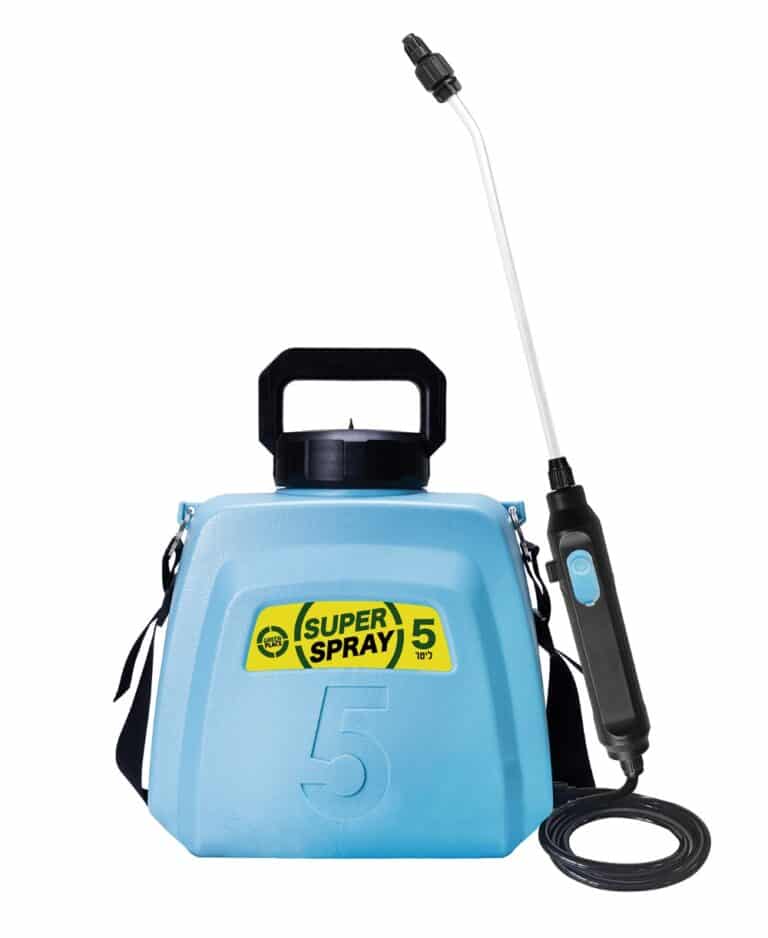 מרסס חשמלי SUPER SPRAY להדברה גינון וחיטוי 5 ליטר | גרין פלייס